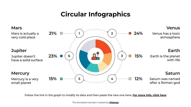 Circular Infographics Template