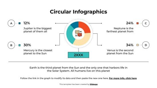 Circular Infographics Template