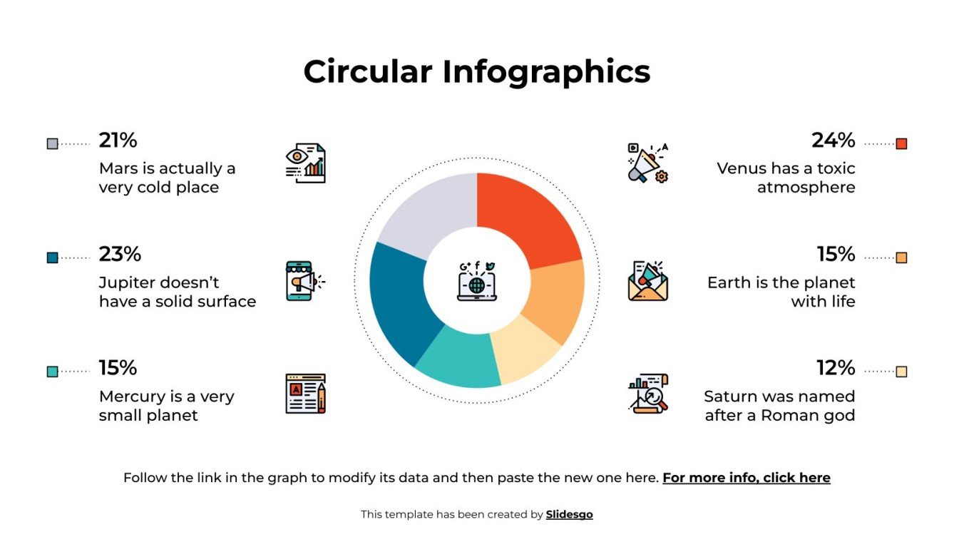 Circular Infographics Template