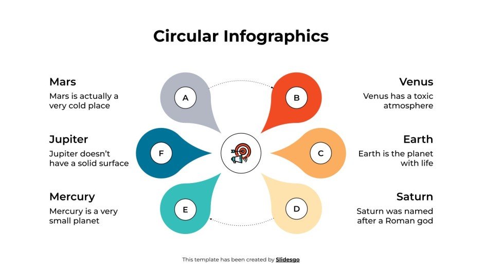 Circular Infographics Template