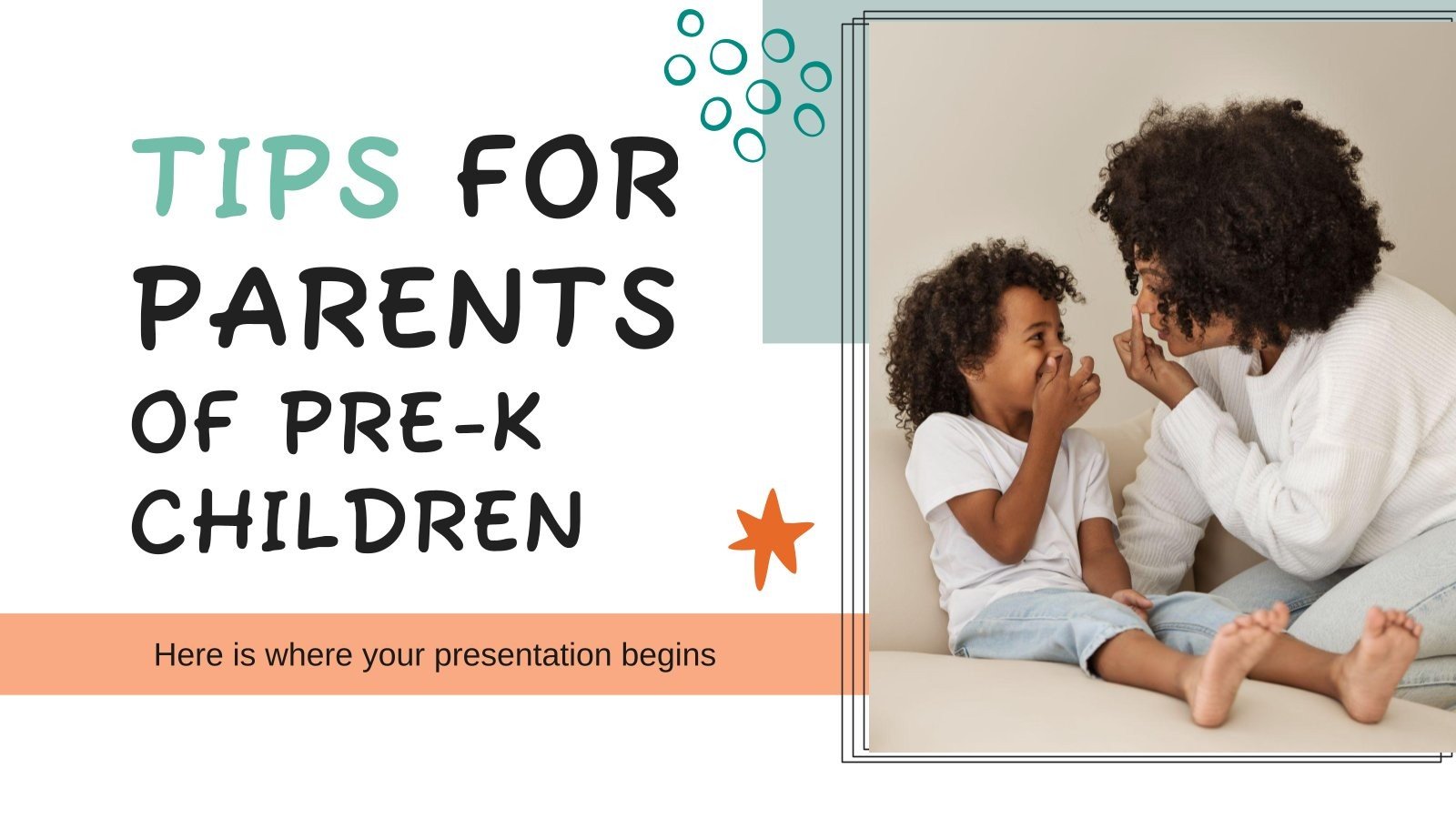 Tips for Parents of Pre-K Children Presentation