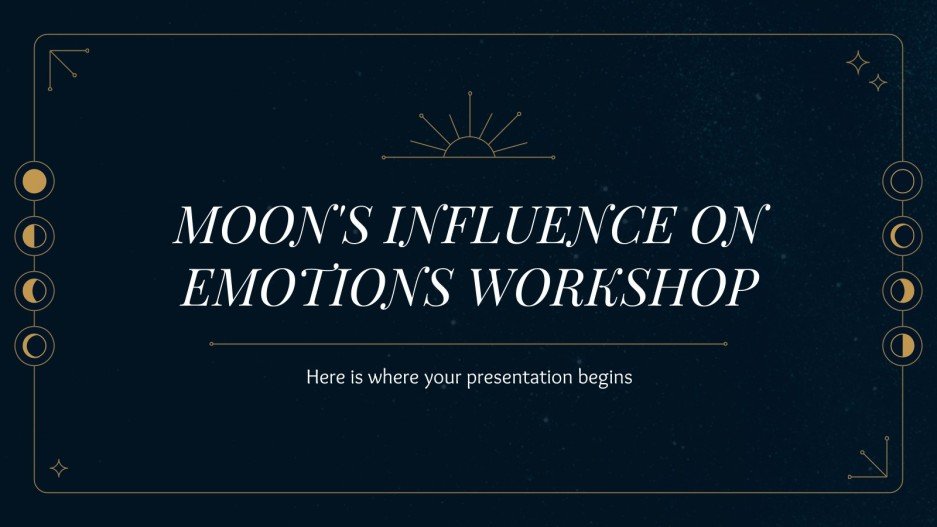 Free themes about the Moon for Google Slides & PowerPoint
