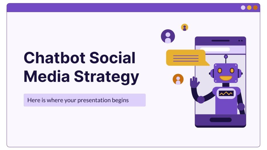 Chatbot Social Media Strategy Presentation