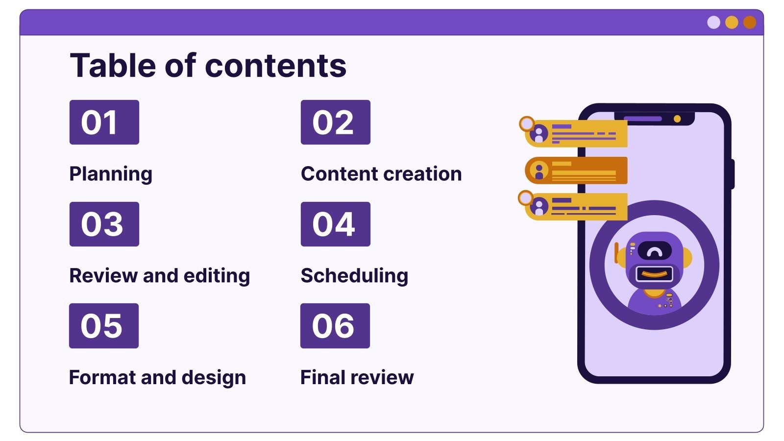 Chatbot Social Media Strategy Presentation