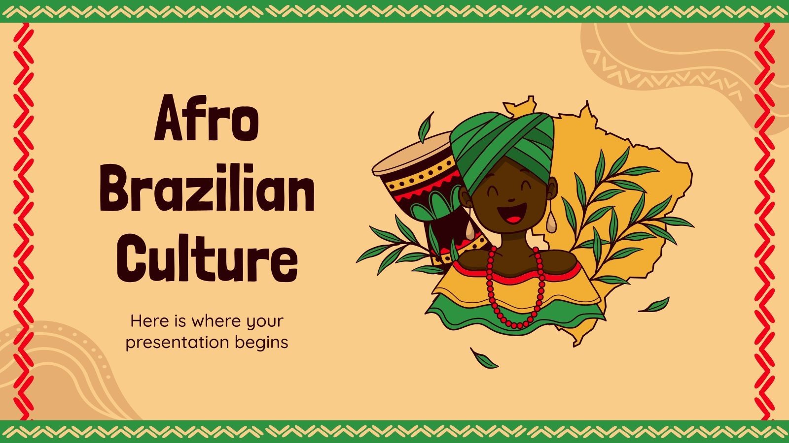 Free templates about Africa for Google Slides and PowerPoint