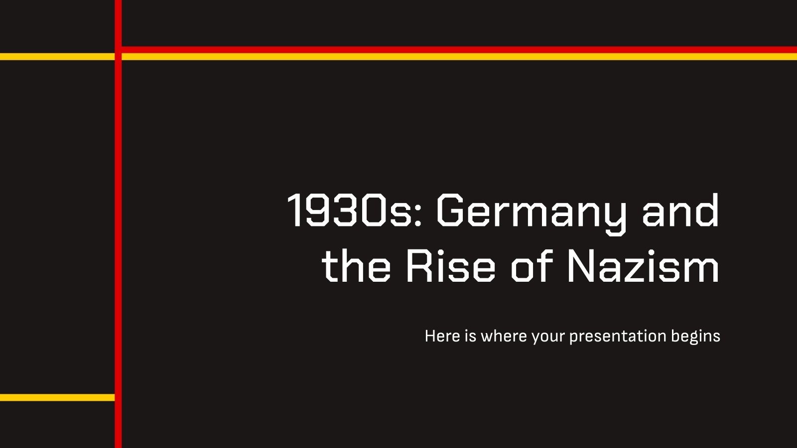 Free Google Slides & PowerPoint Templates about Germany
