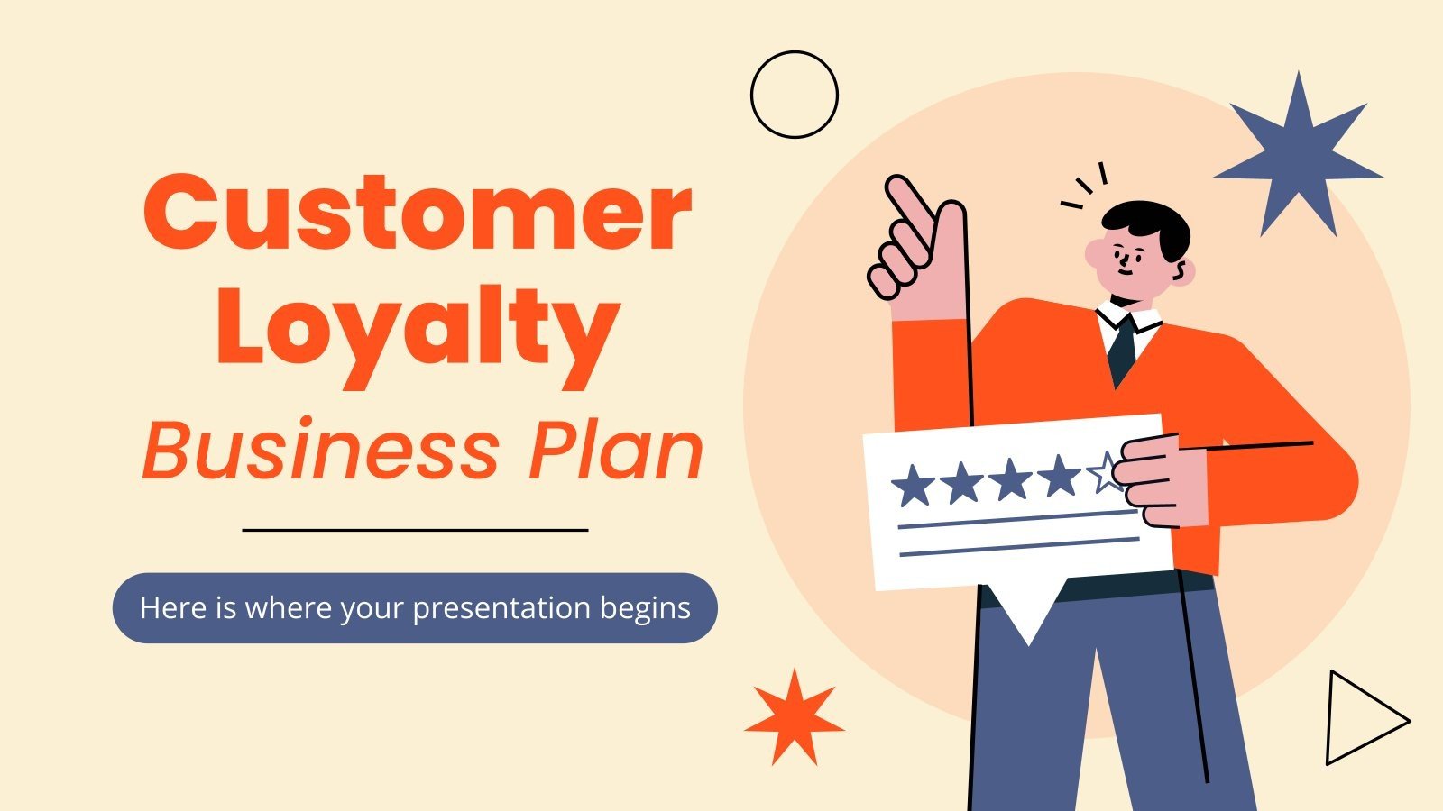 Customer Loyalty Business Plan Presentation