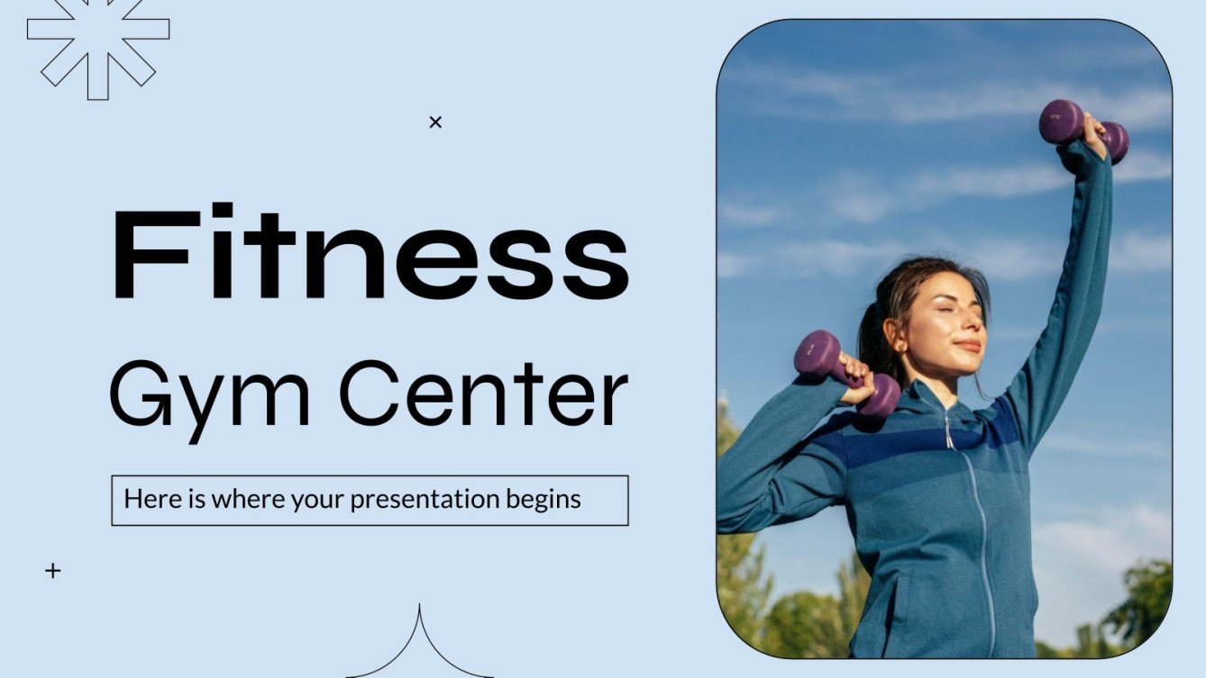 Free Google Slides & PowerPoint templates about the gym