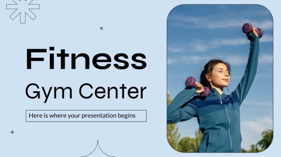 Free Google Slides & PowerPoint templates about the gym