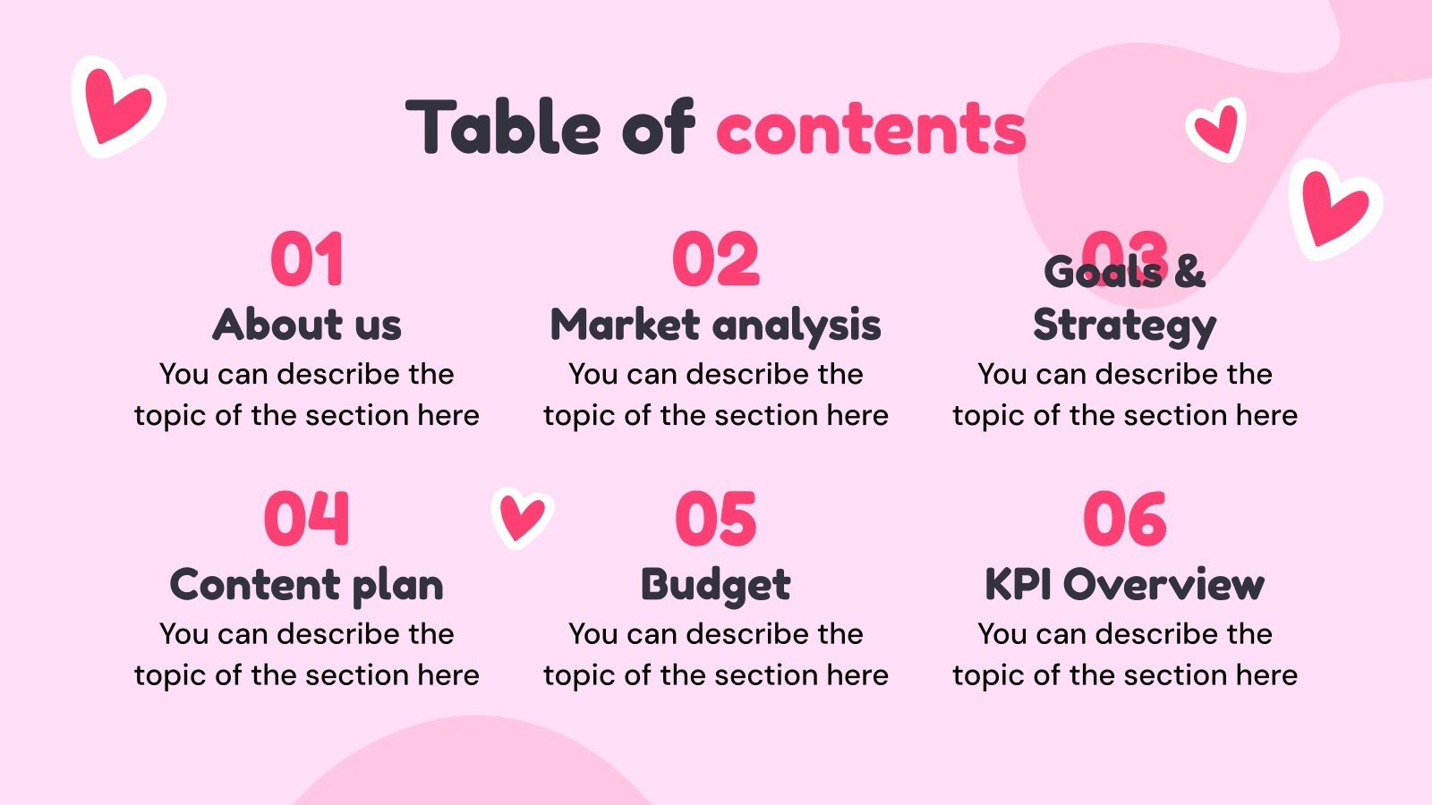 Cute Love Stickers for Social Media Presentation