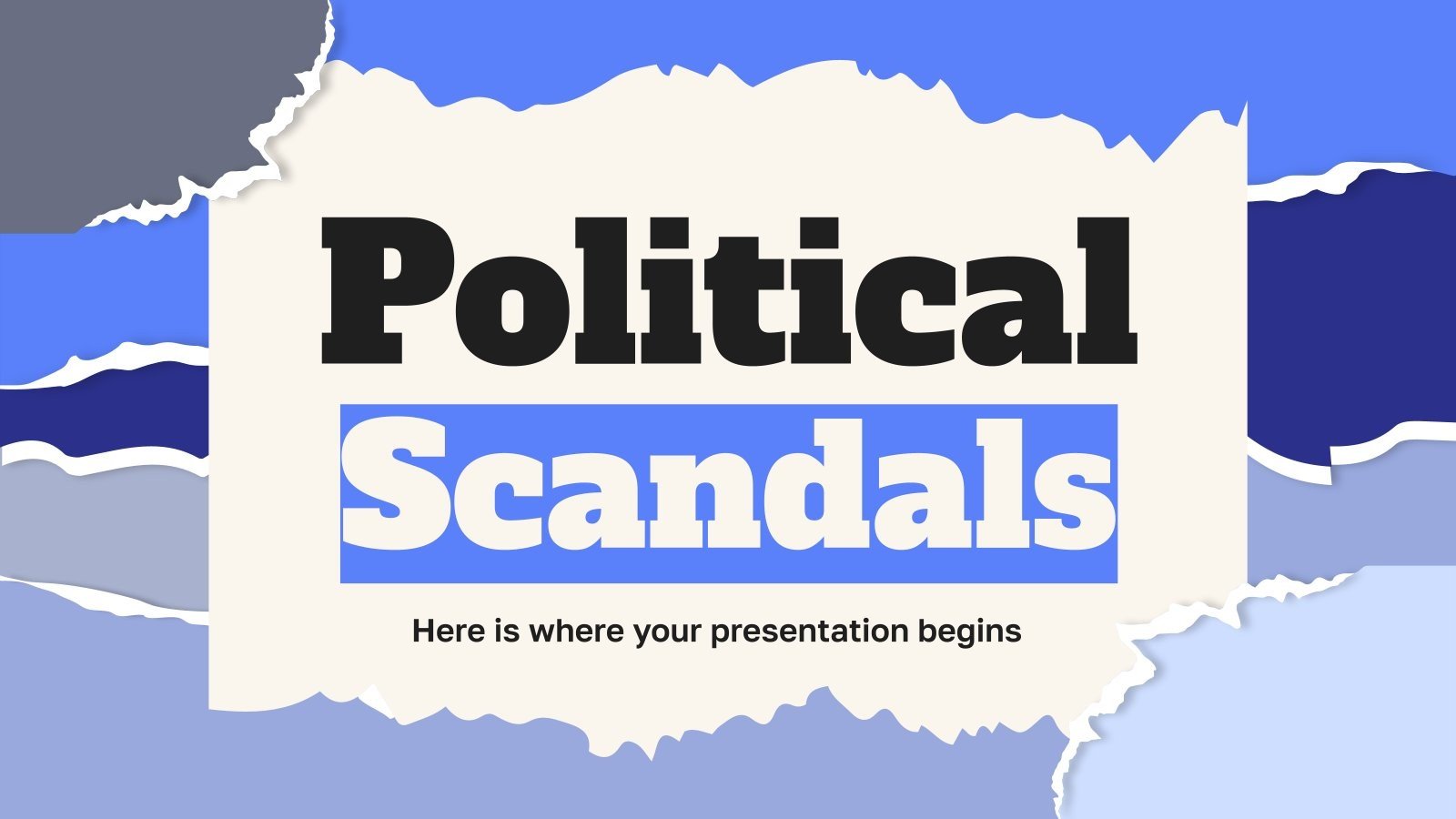 Political Scandals Presentation