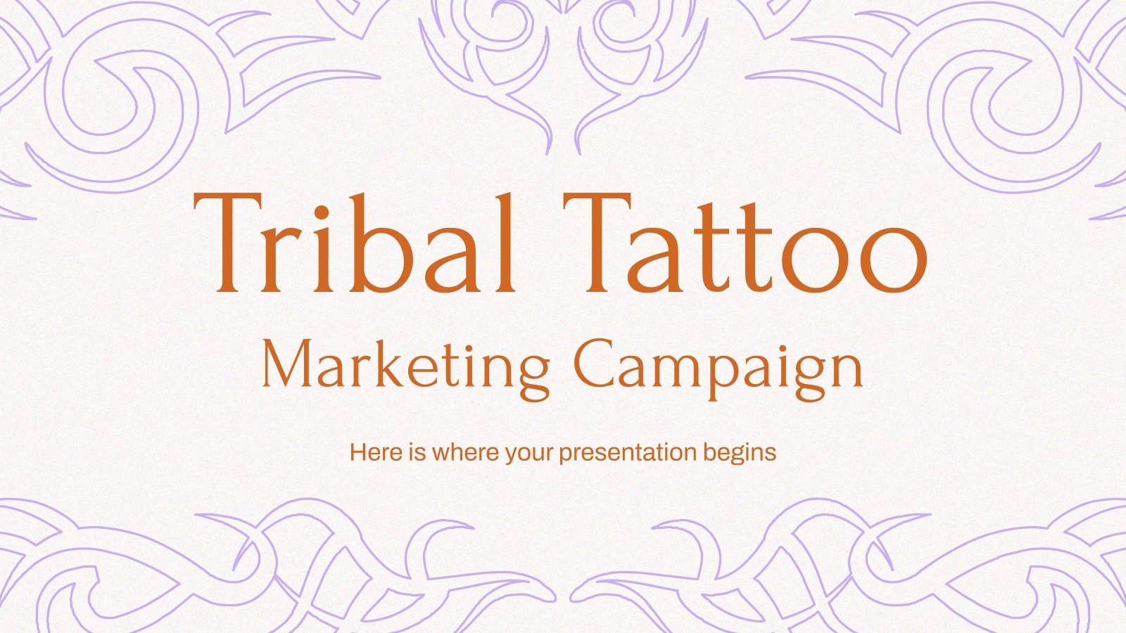 Free Tattoo-themed templates for Google Slides & PowerPoint