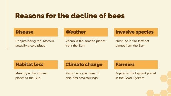 Bees: Vital Pollinators Presentation