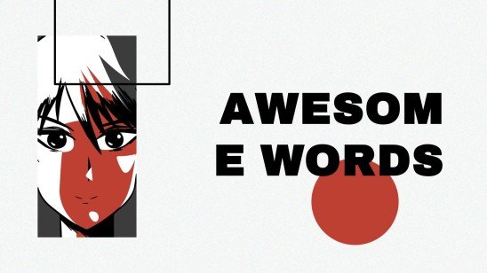 Elegant Anime Illustrator Portfolio Presentation