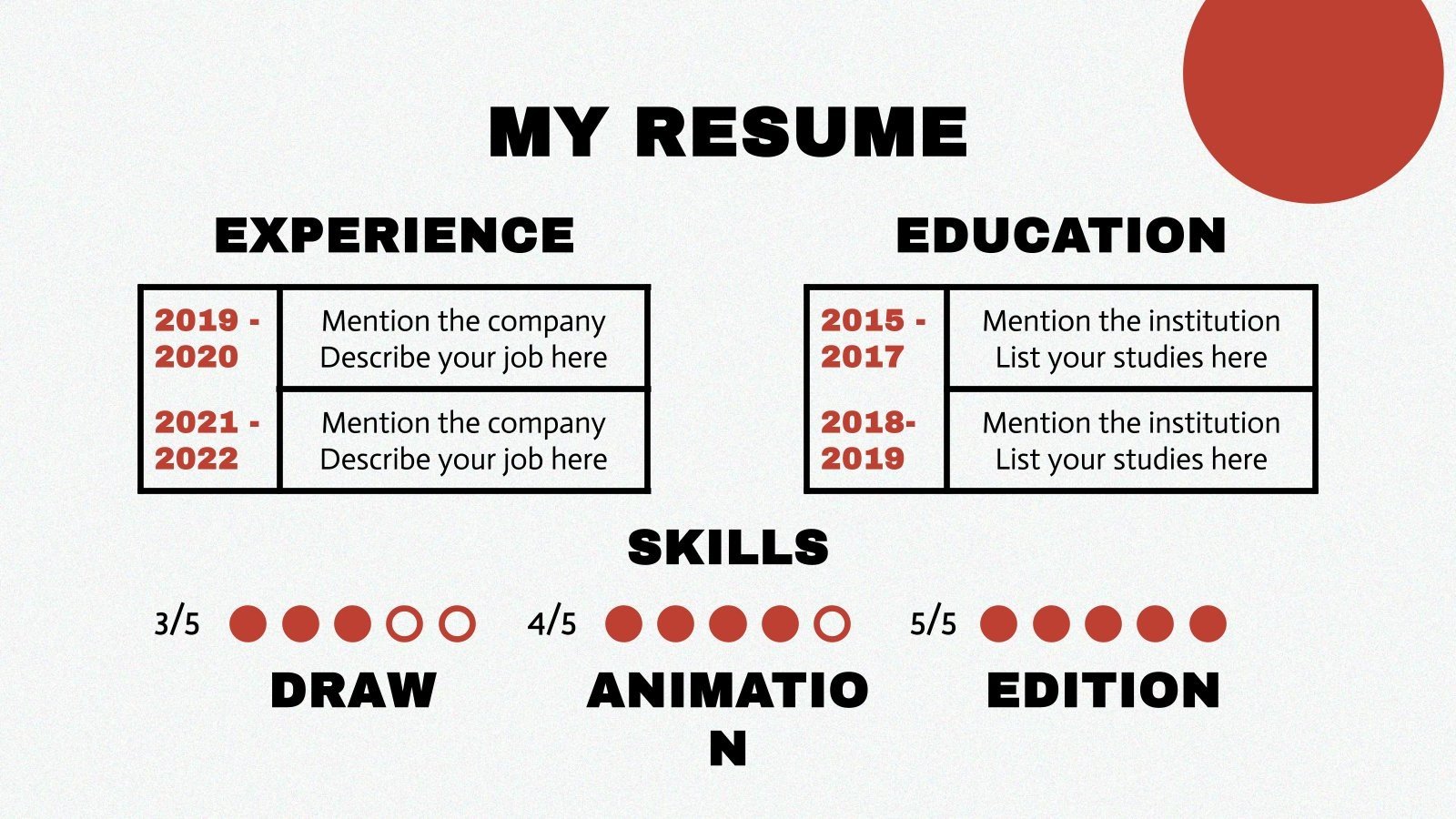 Elegant Anime Illustrator Portfolio Presentation