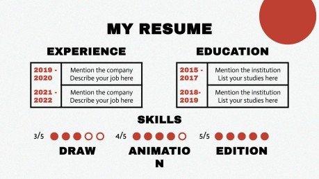 Elegant Anime Illustrator Portfolio Presentation