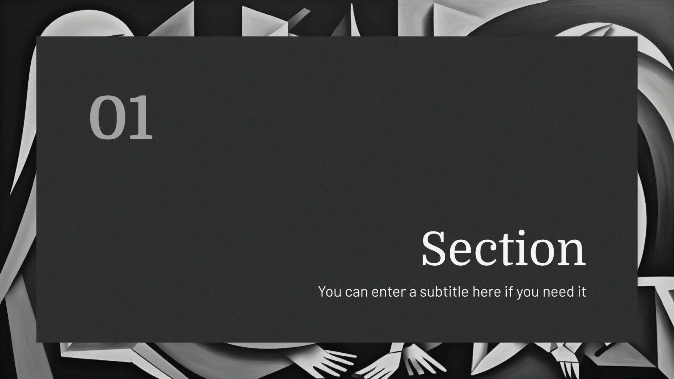 1930s: Pablo Picasso's Guernica Presentation