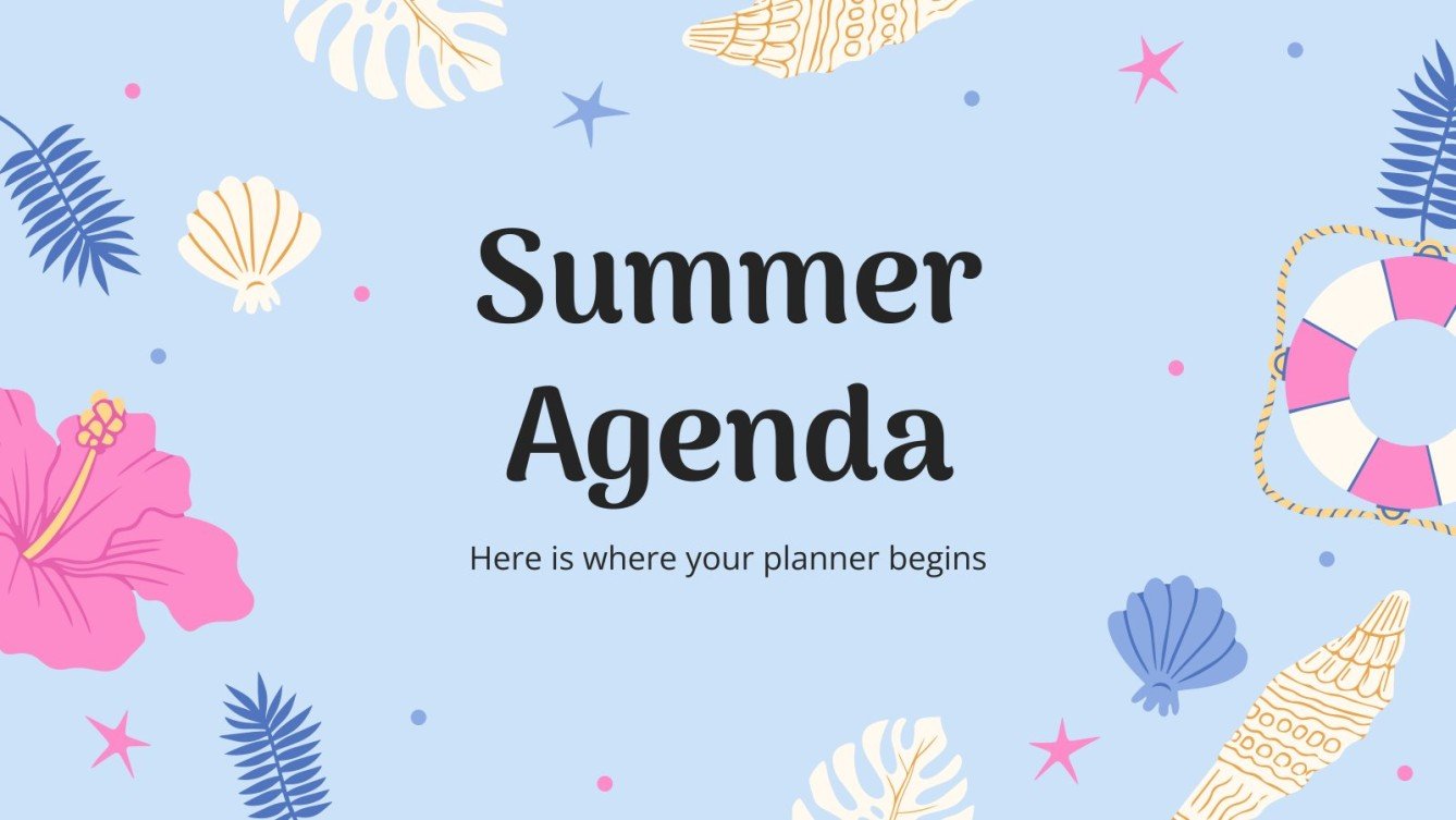 Free Summer Google Slides themes and PowerPoint templates
