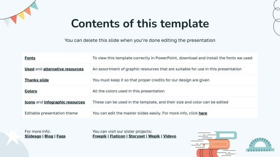 Back To School Activities Presentation