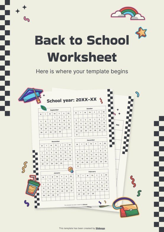 Free Back to School Google Slides themes and PPT templates