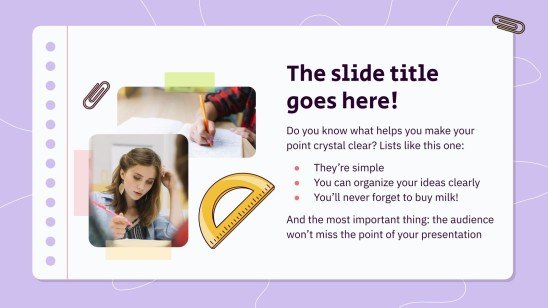 Back To School Presentation