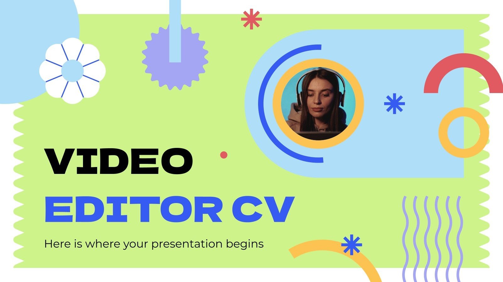 Plantillas gratis para CV, para Google Slides y PowerPoint