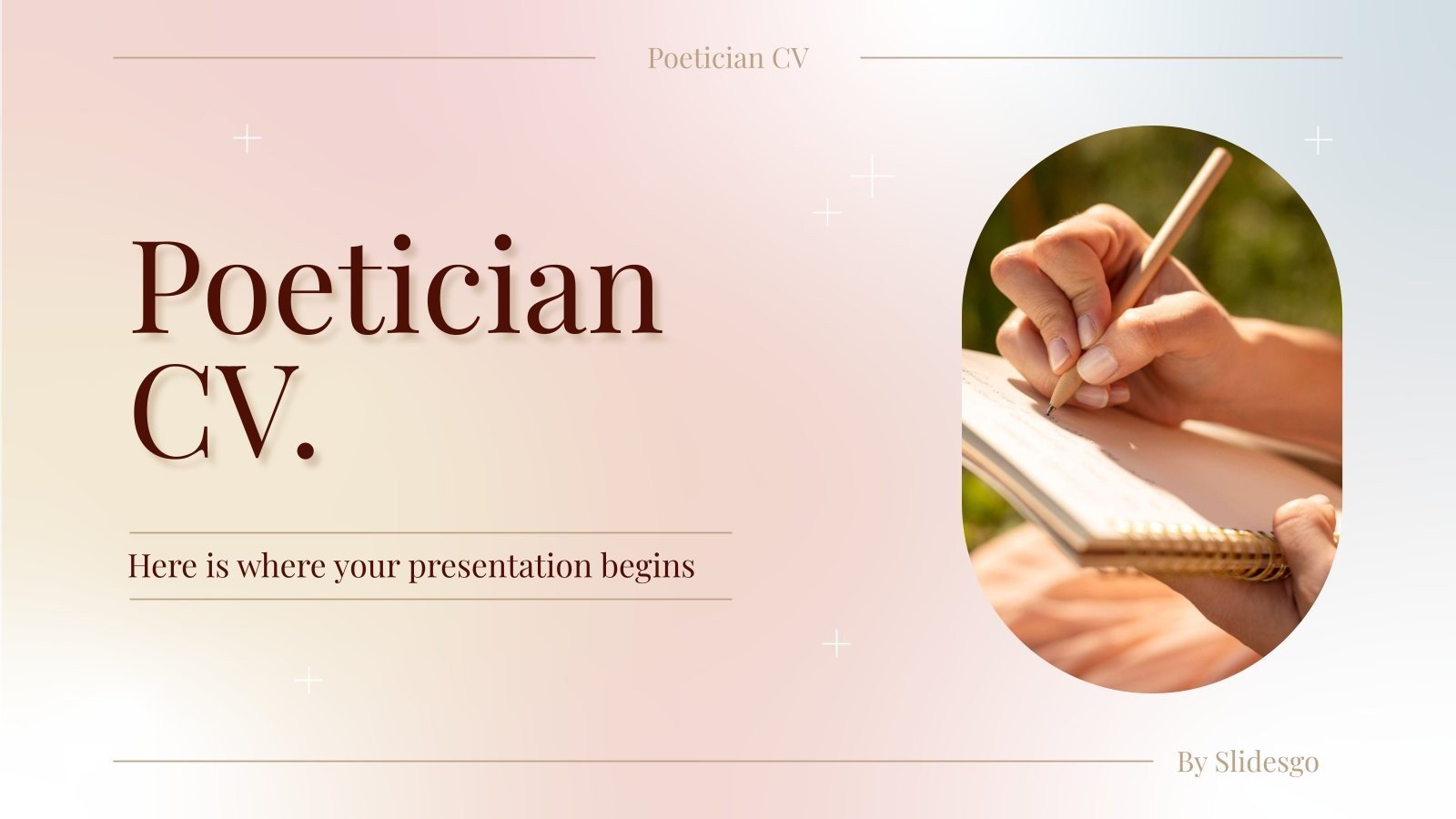 Plantillas gratis para CV, para Google Slides y PowerPoint