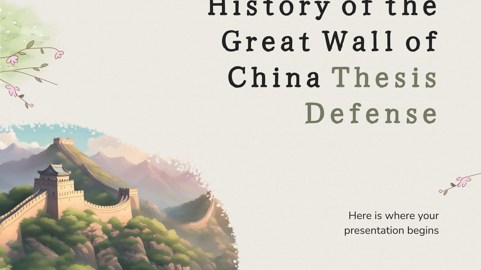 Free templates about China for Google Slides and PowerPoint