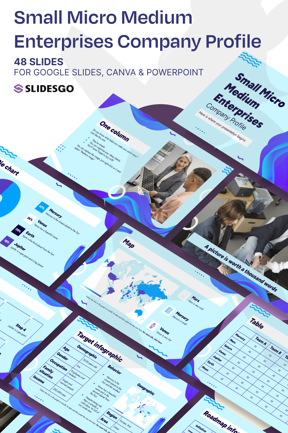 Small Micro Medium Enterprises Company Profile Presentation