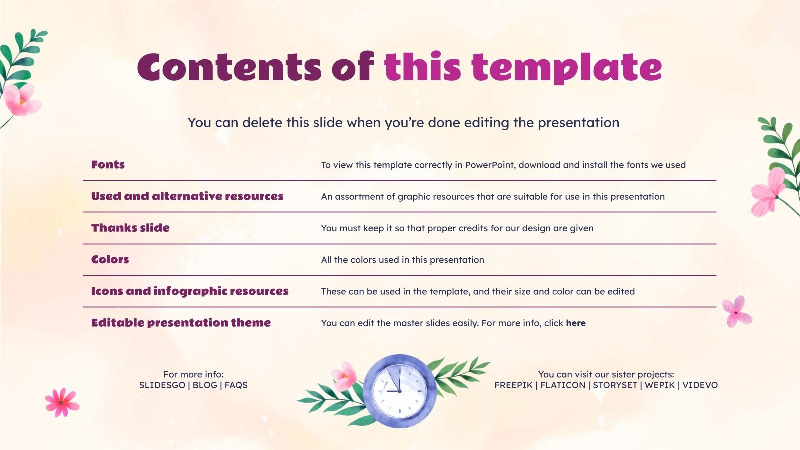 Clock Learning Activities for Pre-K Presentation