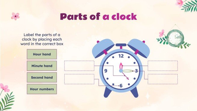 Clock Learning Activities for Pre-K Presentation
