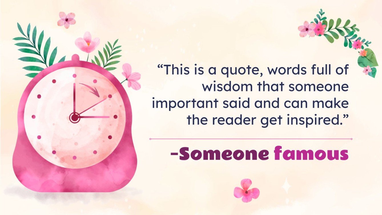 Clock Learning Activities for Pre-K Presentation