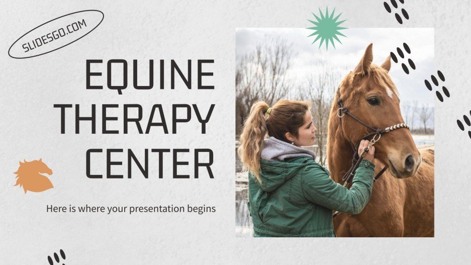 Modelos grátis sobre cavalos para o Google Slides e PPT