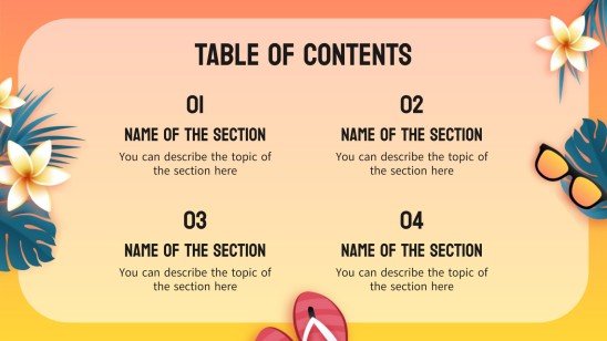 August Agenda Presentation