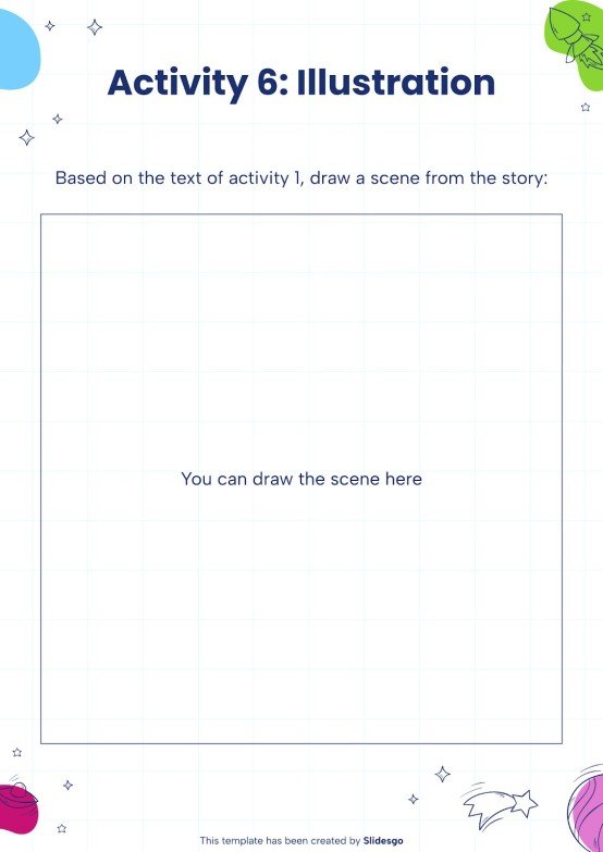 Reading Worksheet for Elementary Presentation