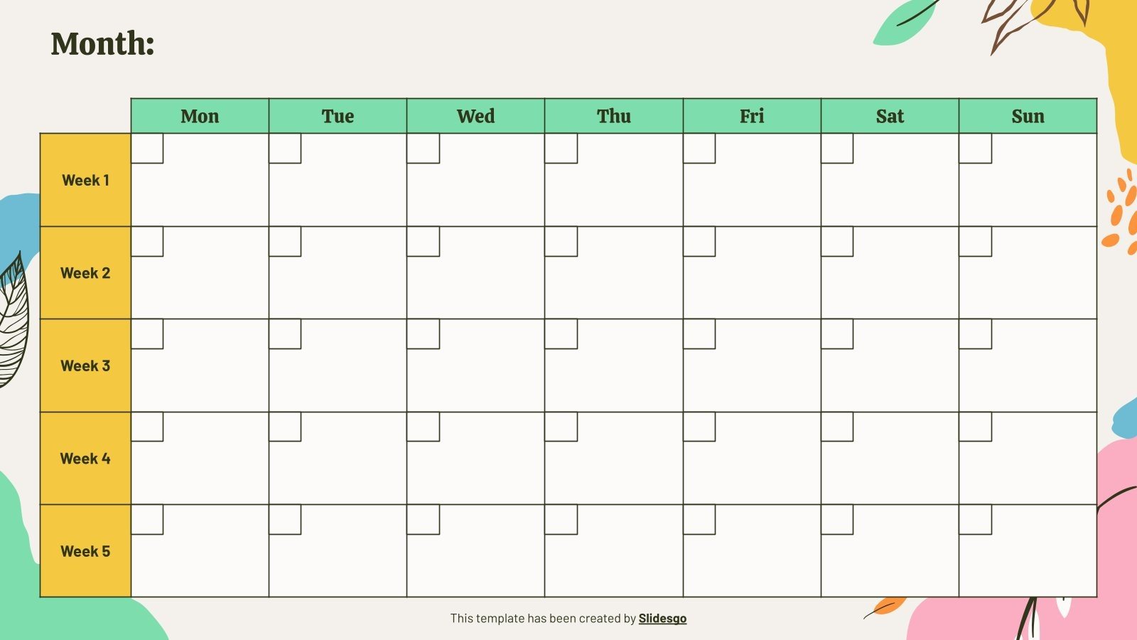 August Planner Presentation