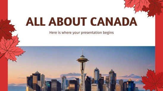 Free Google Slides and PowerPoint Templates on Canada