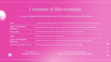 Pink Theme Presentation