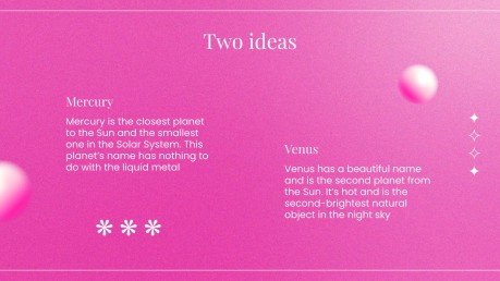 Pink Theme Presentation