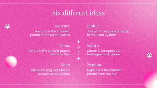 Pink Theme Presentation