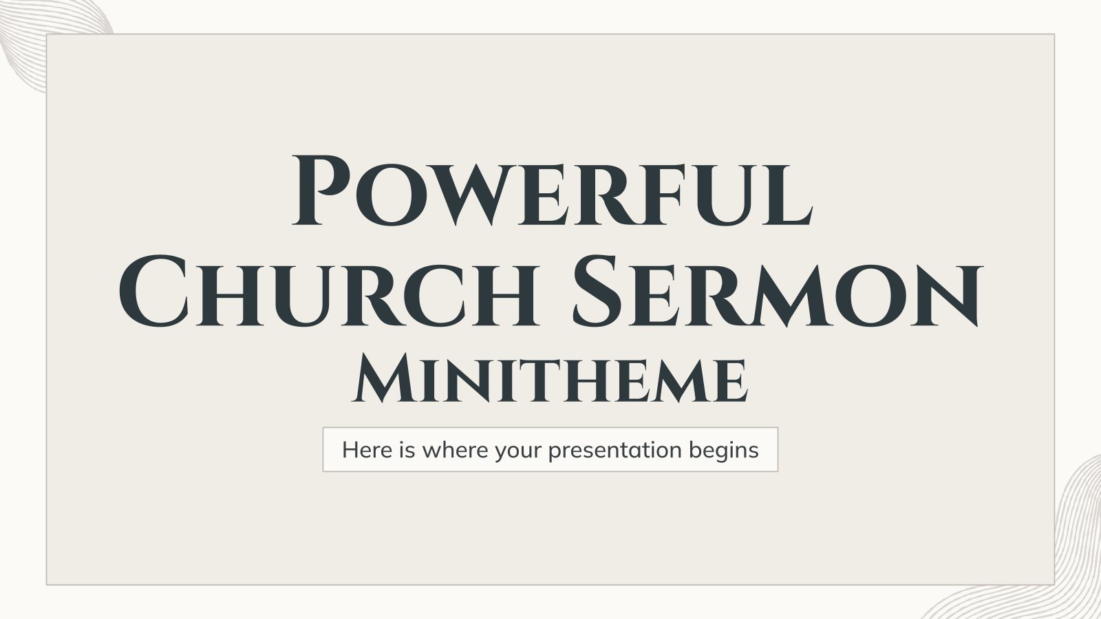 Free Christian templates for Google Slides and PowerPoint