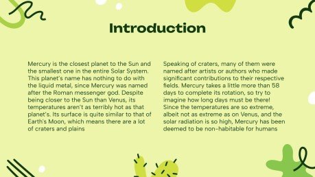 Green Theme Presentation