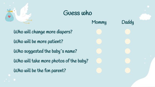 Baby Shower Presentation