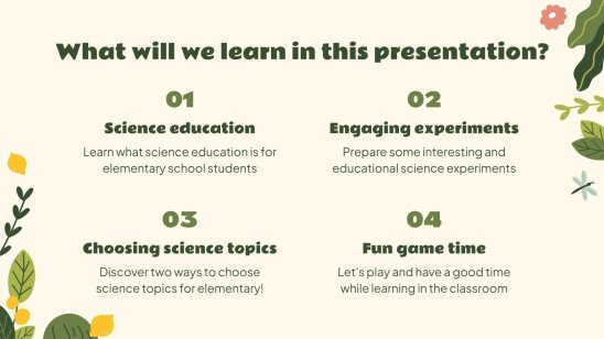 Garden Lesson Presentation