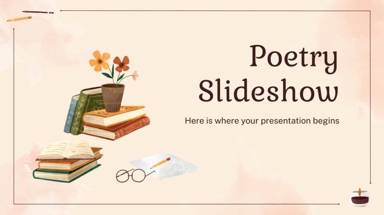 Poetry Slideshow Presentation