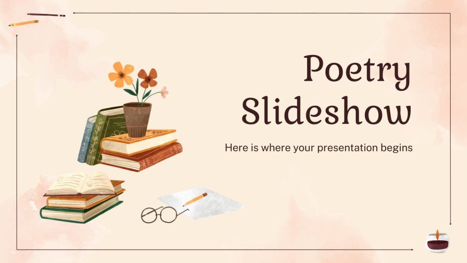 Poetry Slideshow Presentation