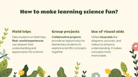 Garden Lesson Presentation