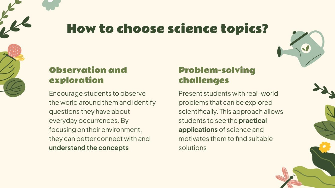 Garden Lesson Presentation