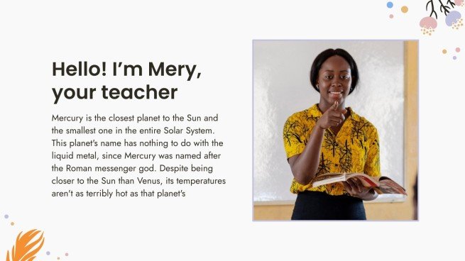 Middle School Introduction Activities Presentation