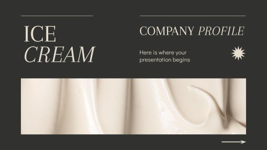 Free Google Slides & PowerPoint templates full of ice cream